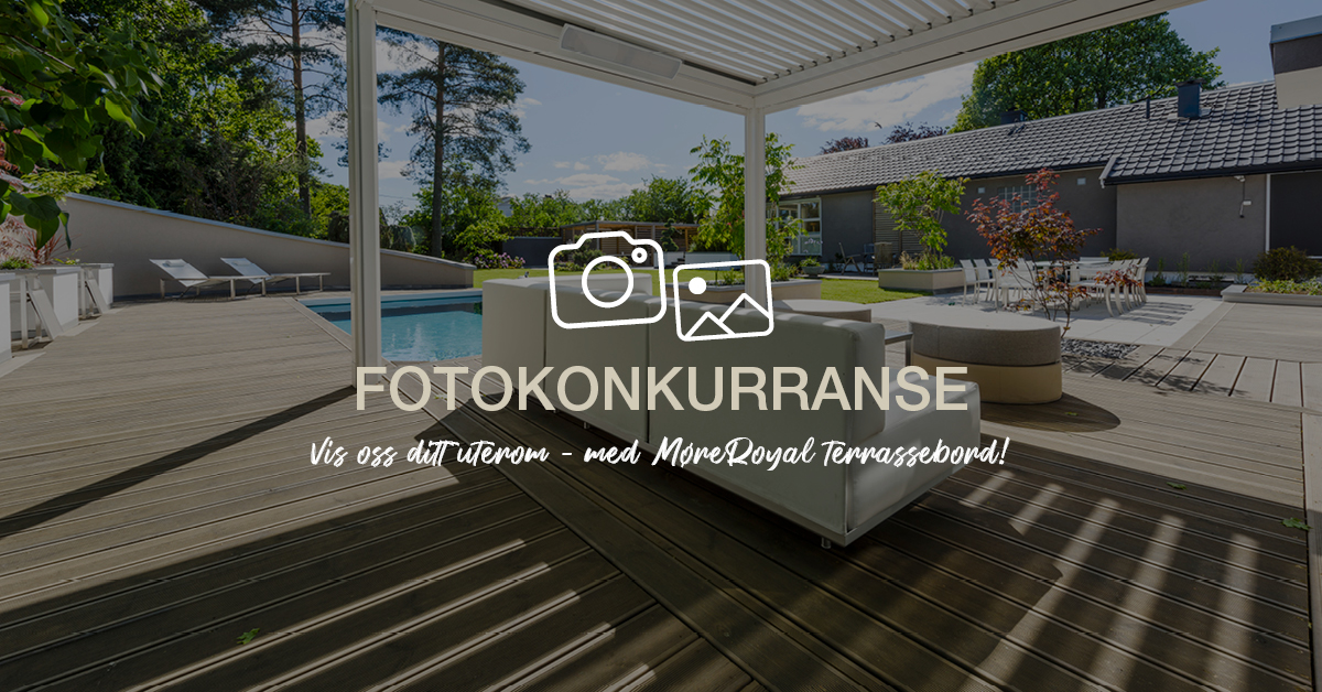 Fotokonkurranse: MøreRoyal terrassebord - Talgø MøreRoyal